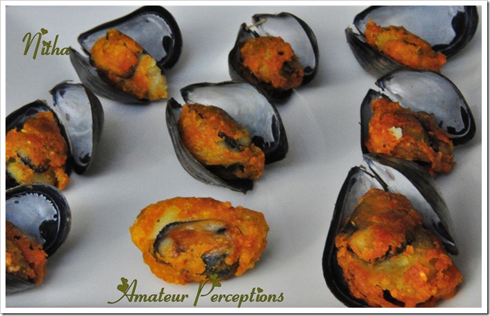 Amateur Perceptions: Arikadukka – Stuffed mussels